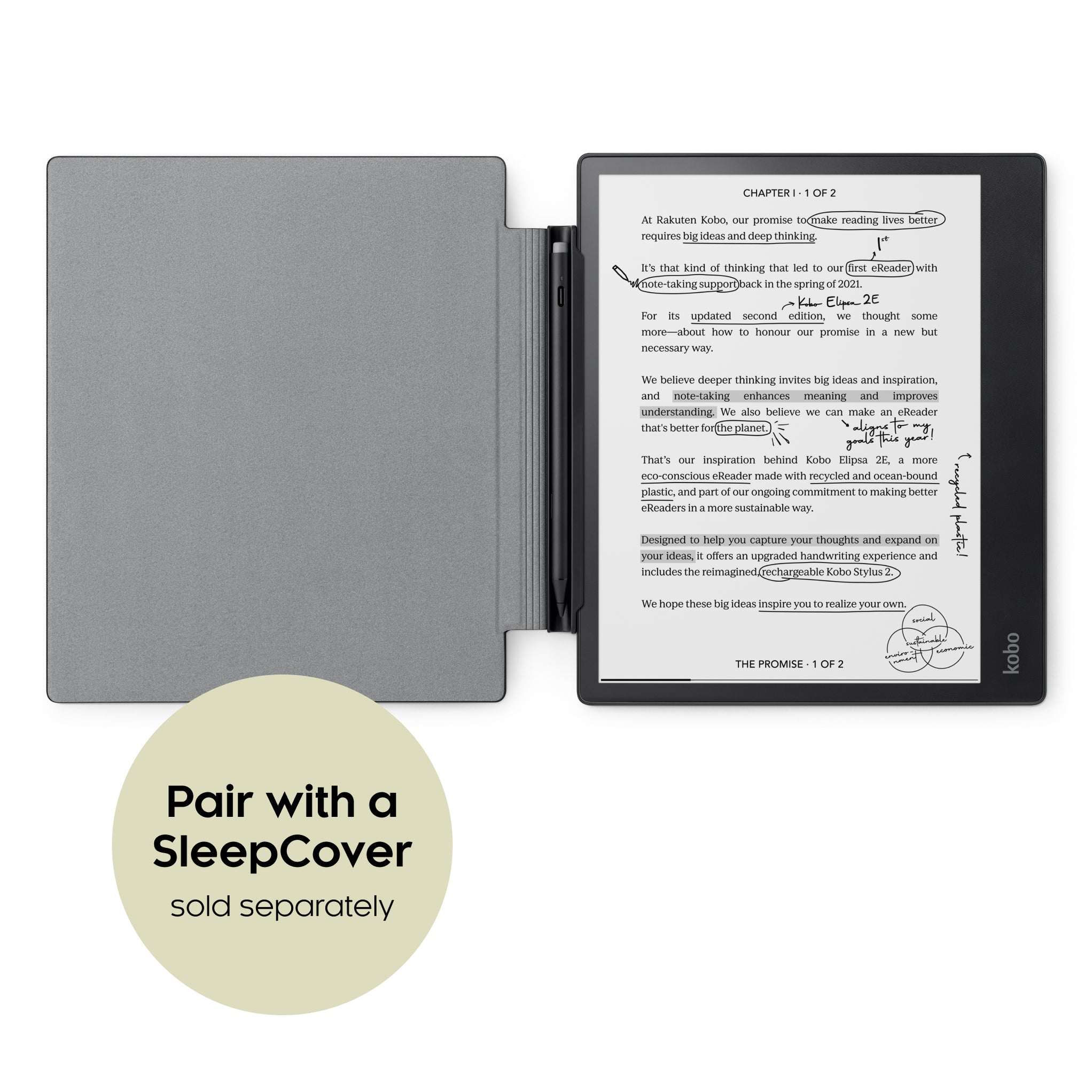 Kobo Elipsa 2E | Rakuten Kobo eReader Store Singapore